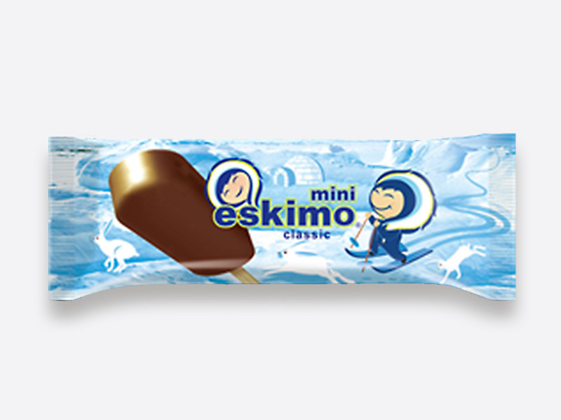 FoodNet - Vaniliniai ledai MINI ESKIMO, 90ml x 40 vnt.