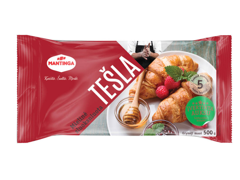 FoodNet - Mielinė sluoksniuota tešla lapeliais, MANTINGA, šaldyta, 500 ...